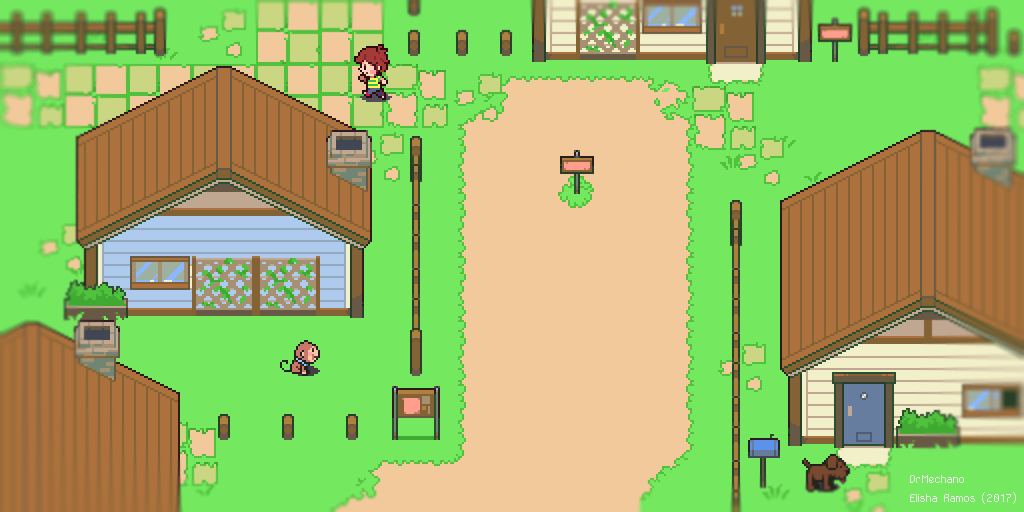 Earthbound Inspired RPG – Elisha Ramos